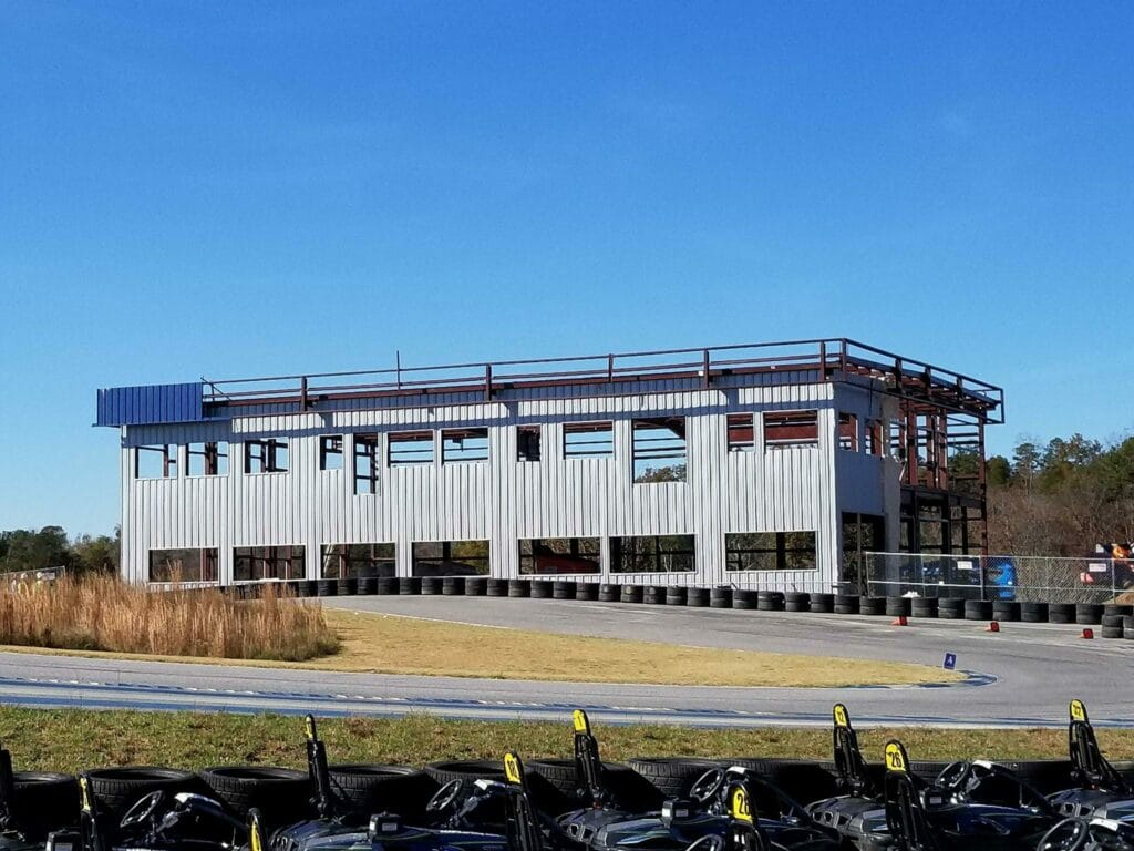 AMP Kart Racing Centre Construction Progress Update | Atlanta ...