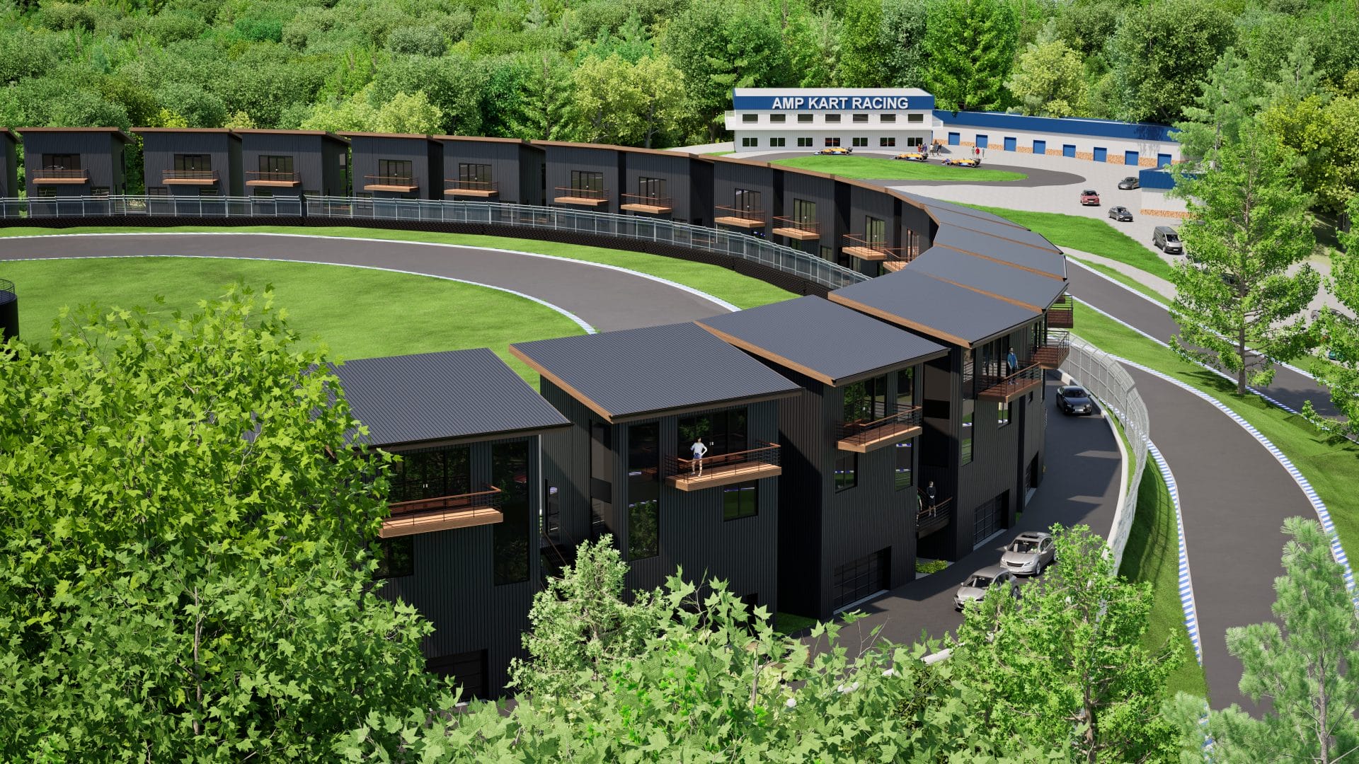 Motor Club Circuit Villas | Trackside Living at Atlanta Motorsports Park